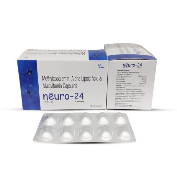 MECOBALAMIN, FOLIC ACID, VITAMIN B1 & B6 CAPSULES