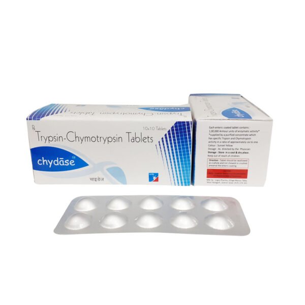 TRYPSIN & CHYMOTRYPSIN TABLETS ( CHYDASE TABLET)